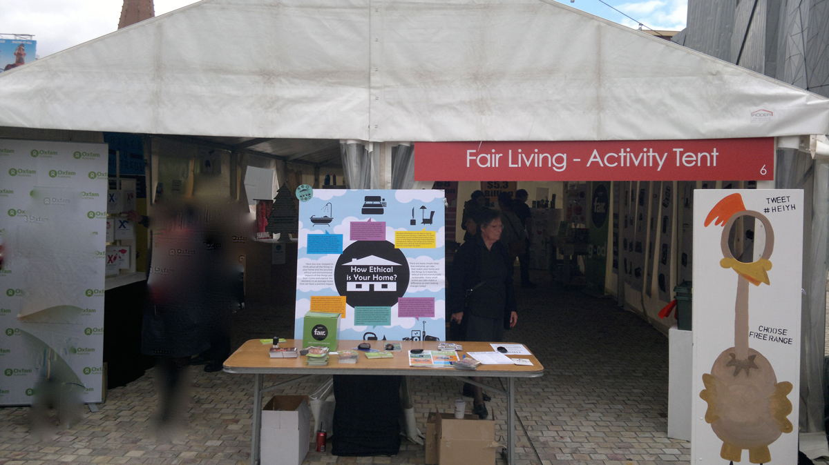 Fair-Living-Tent-Fair-@-Fed-Square - Recycled Lane